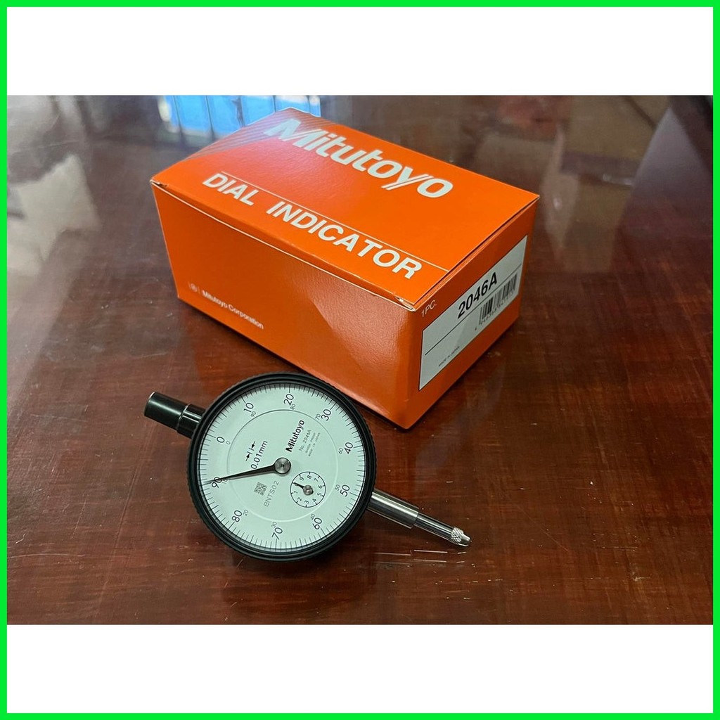 Mitutoyo Dial Indicator ( Model: 2046A ) Range: 10mm | Shopee Philippines