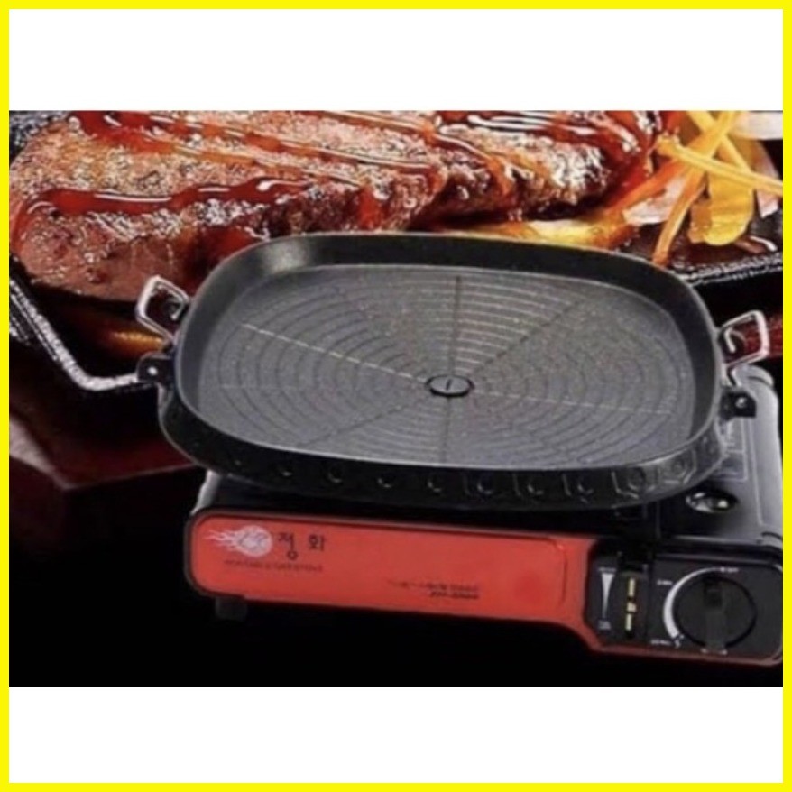 ☢ Korean samgyupsal grill pan set bbq grill plates hanaro korean grill ...