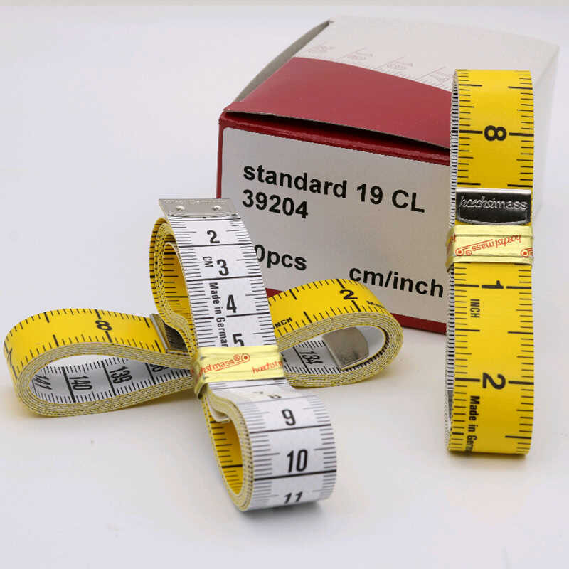 German measuring 39204HOETMASS wide soft 19mm clear accurate yellow and ...