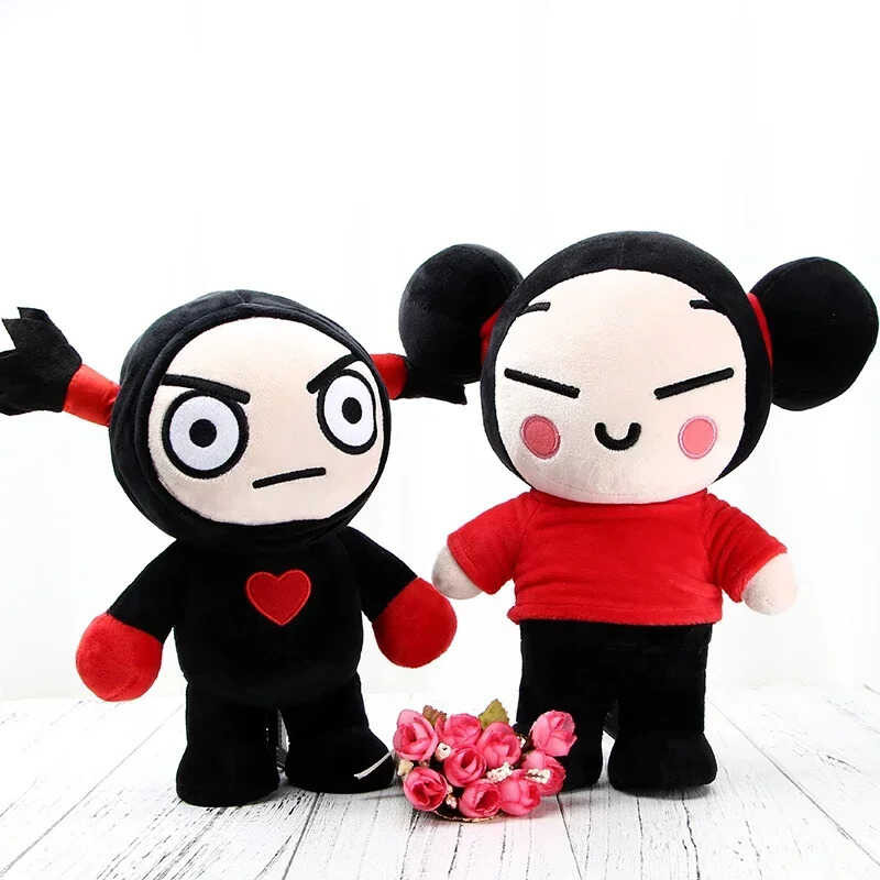 々 30Cm Kawaii Pucca And Garu Plush Toys China Doll Cartoon Cute Soft ...