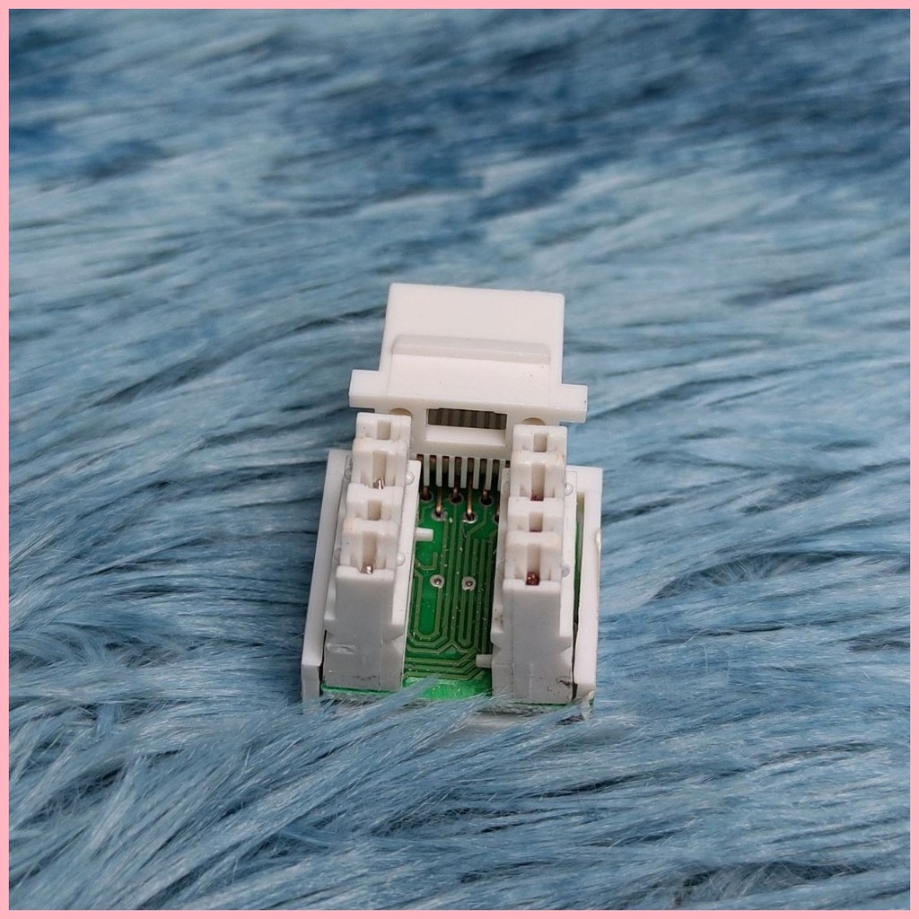 ☪ AMP/Commscope RJ45/Cat5e I/O Jack/ Keystone Jack | Shopee Philippines