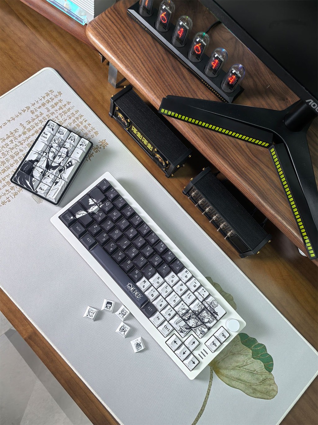 Zoro Keycap Cherry Profile 126 Keys PBT Dye Sublimation Letter Side ...