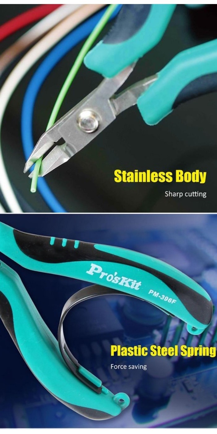 Pro'skit PM-396F Forceps Pliers Diagonal Pliers Electrical Beading ...