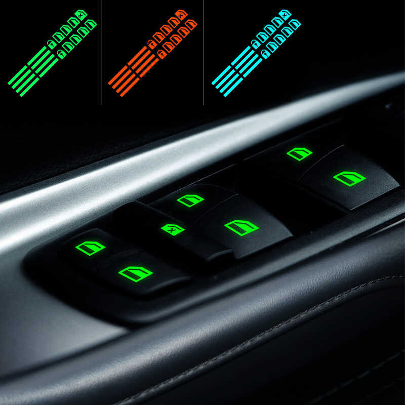 Button loob funksyon, pindutan palitan, fluorescent kotse, na walang ...