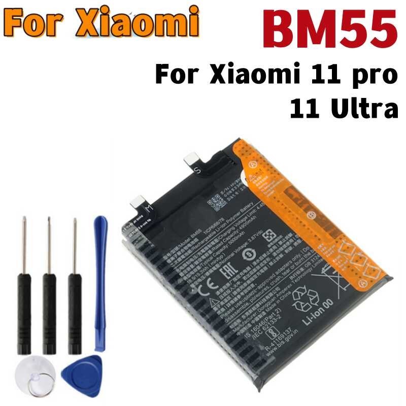 Bm55 New High Quality Battery 5000Mah Para Sa Xiaomi Mi 11 Pro 11Pro 11 ...