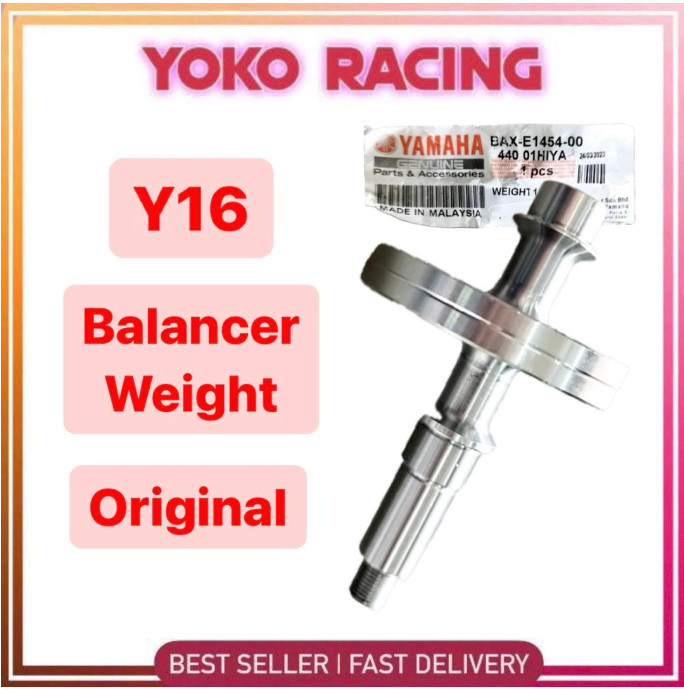 Yamaha Y16 ZR Y16ZR Balancing Weight Engine Balancer Weight Comp Shaft Engin Enjin BAX-E1454-00 ...
