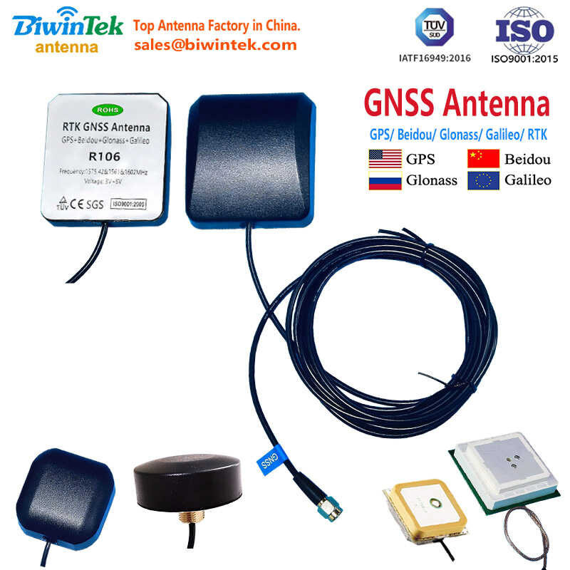 Antenna RTK GNSS GPS Glonass Galileo Receiver Tracker Vehiclecar ...