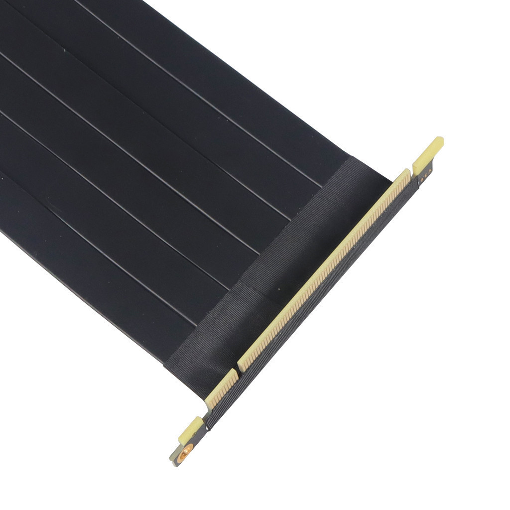 PCIe 3.0 4X 8X 16X Graphics Card GPU Extension Cable 90 Degree PCI ...