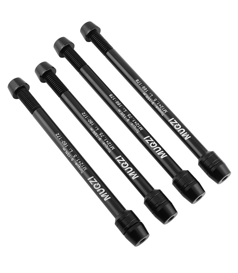 MUQZI Trainer Thru Axle M12 x 1.5/1.75 Thread Indoor Bike Trainer Stand ...