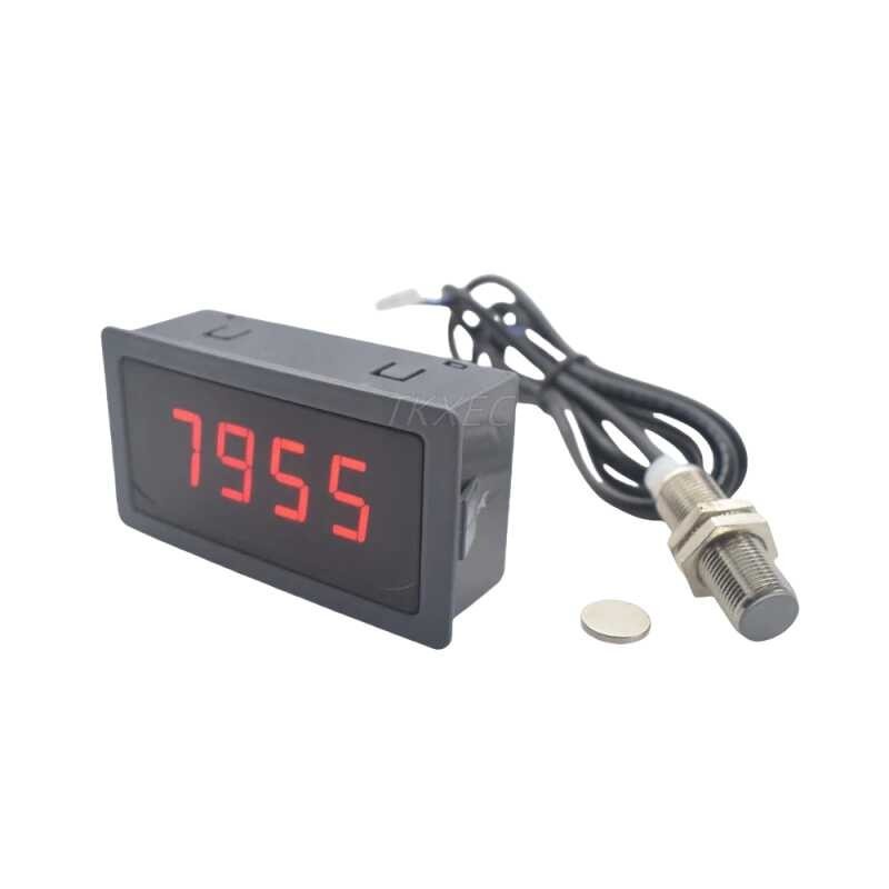 LED Tachometer RPM Meter Gamit Ang Hall Proximity Switch Sensor NPN ...