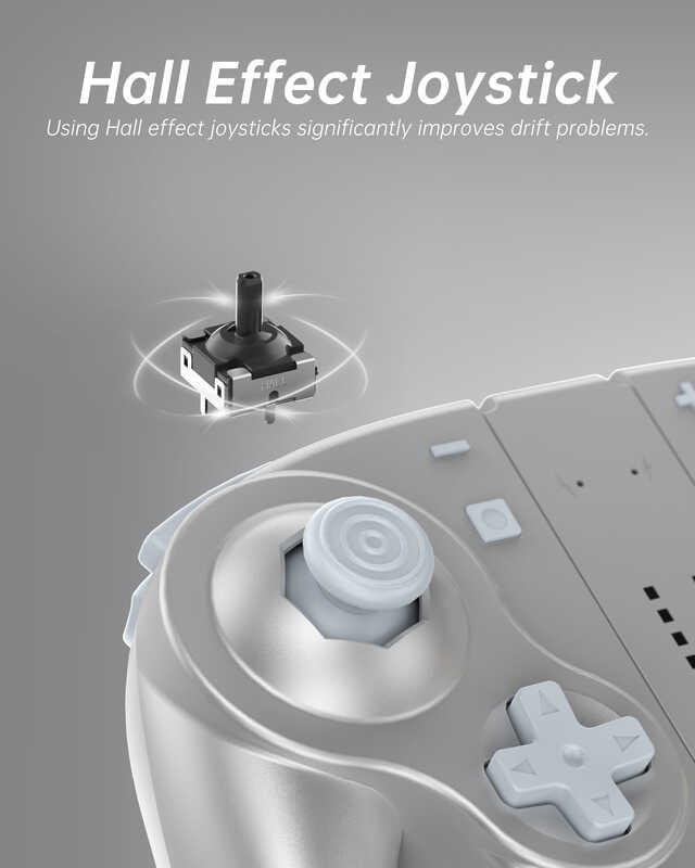 DOYOKY Romote Game Controller Para Sa Nintendo Switch/Oled Gamit Ang Turbo Ergonomic&Hall Effe ...