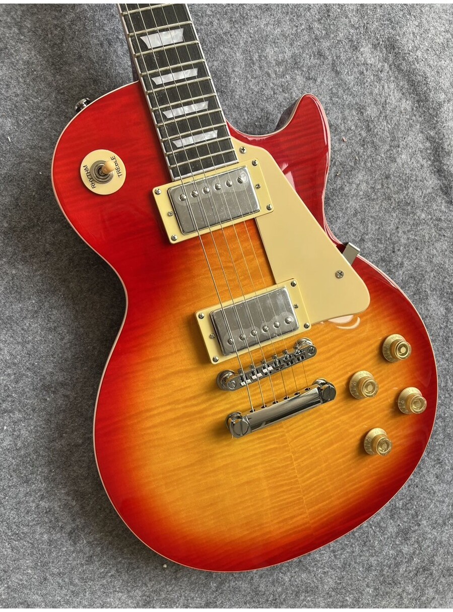 Epiphone Les Paul Standard Cherry Electric Guitar Professional Guitar ...