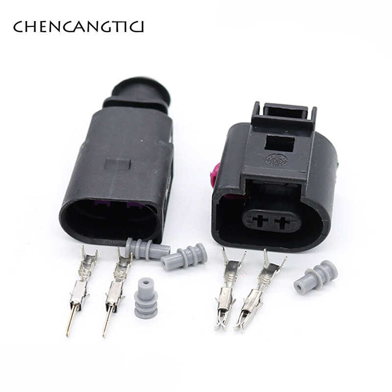 1 Set 2 Pin Auto Temp Sensor Plug Deflation Vae Socket Waterproof ...