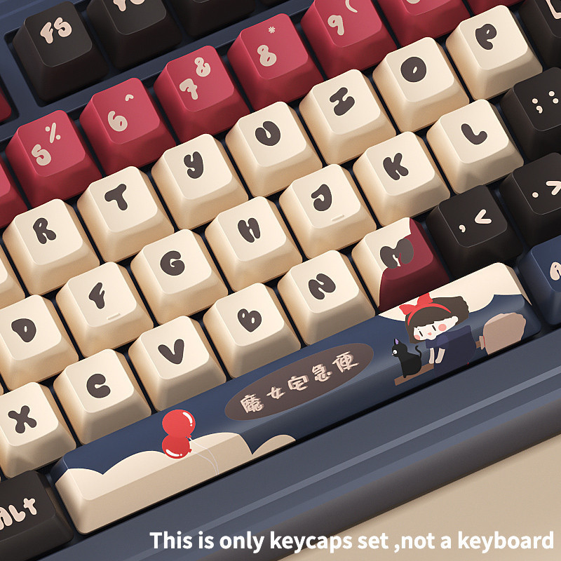 Cute Cartoon Keycaps Witch's House Cherry Height keycap set PBT Dye ...