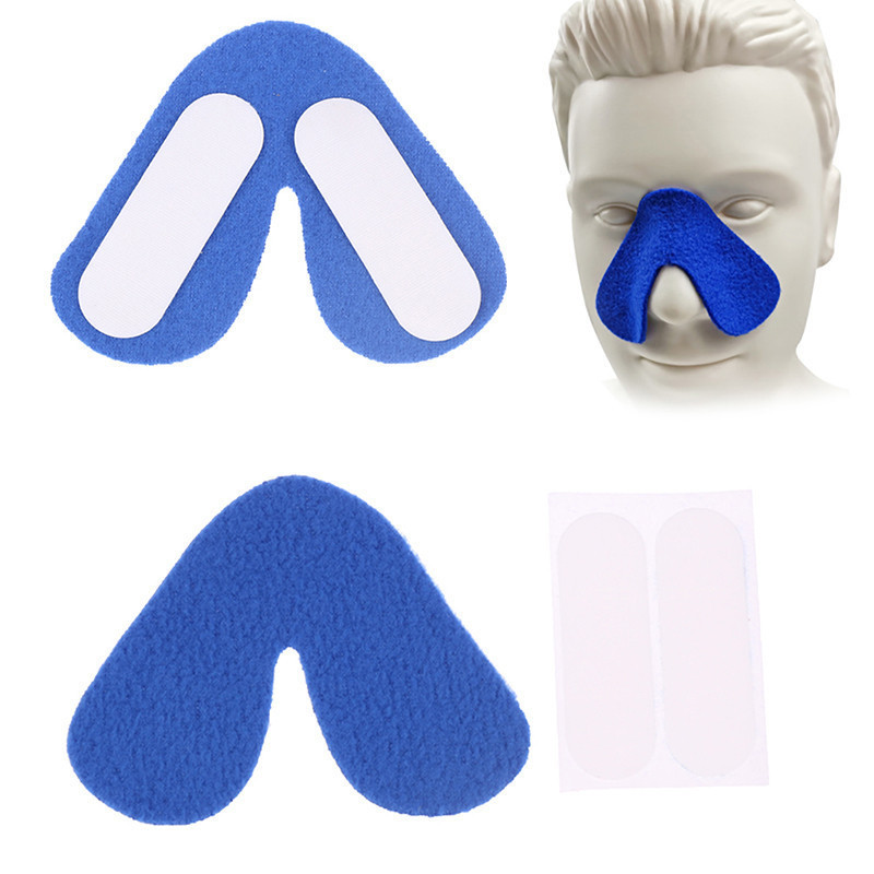 1PC Fleece Nose Patch CPAP Mask Nose Pad Ventilator Sleep Apnea Comfort ...