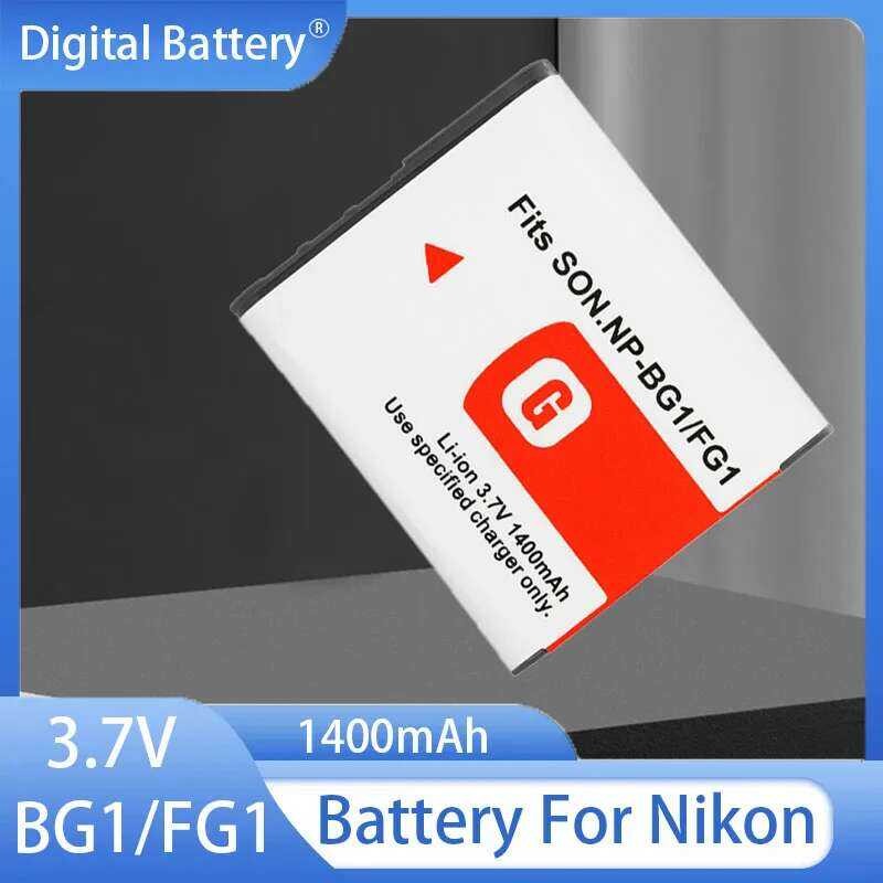 Np-Bg1 E Battery 1400Mah Rechargeable Batteries For SONY DSC W300 W210 ...