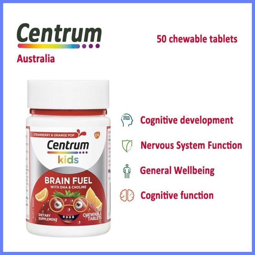 Centrum Kids Multivitamins Chewable 50 Tablets | Shopee Philippines