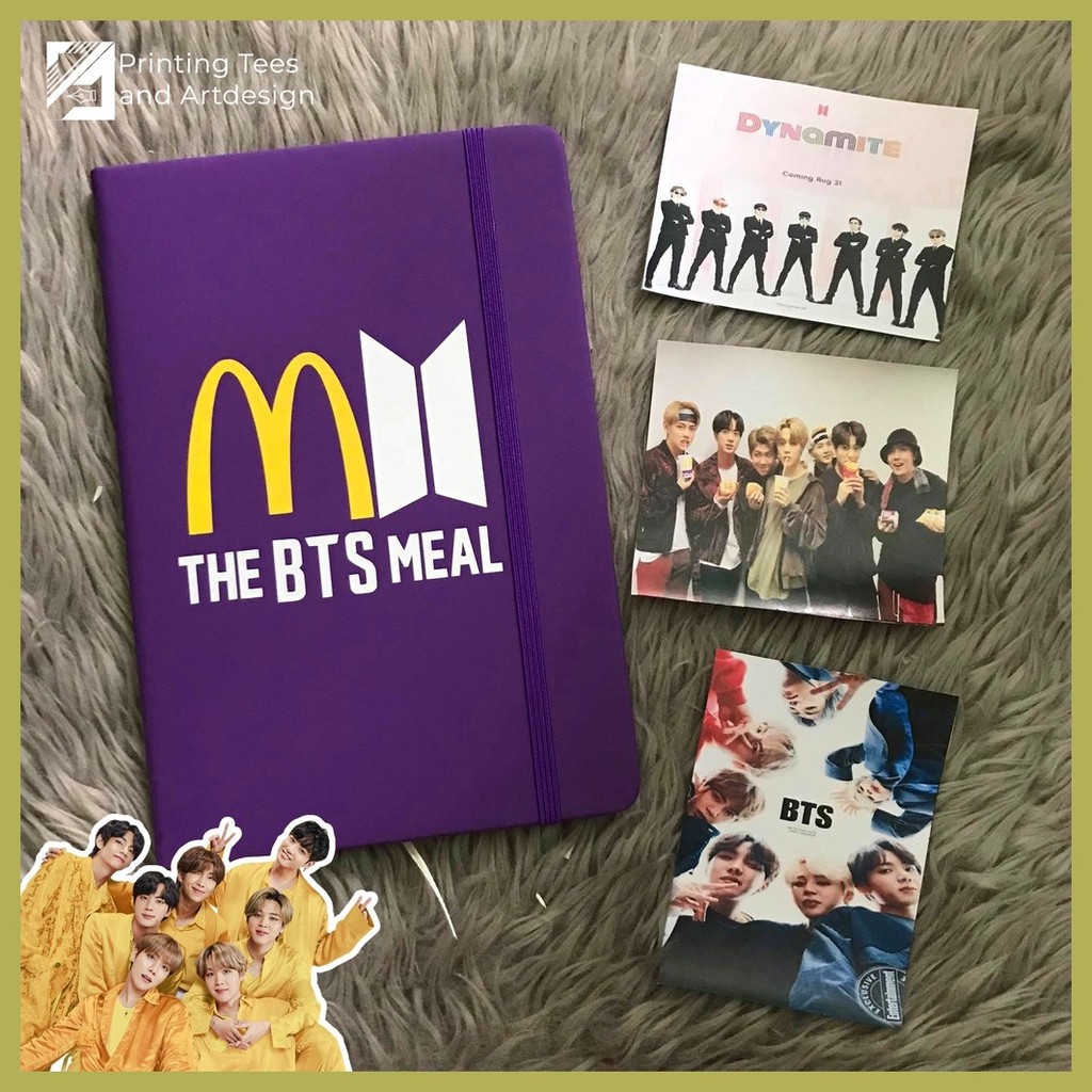 ⚽ Inspired BTS NOTEBOOK With High Quality Prints ( WITH FREBIES ...