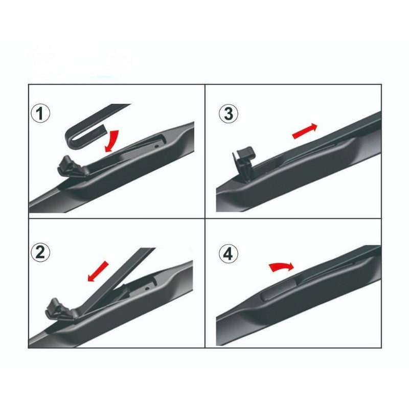 HYS Chery Tiggo 2/5/7/8 Wiper Blade Set for TIGO 8 7 5X 2 PRO PLUS SUV ...