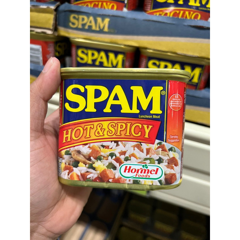 SPAM ALL VARIANTS (LESS SODIUM/TOCINO/HOT & SPICY/LITE/25% LESS SODIUM) | Shopee Philippines