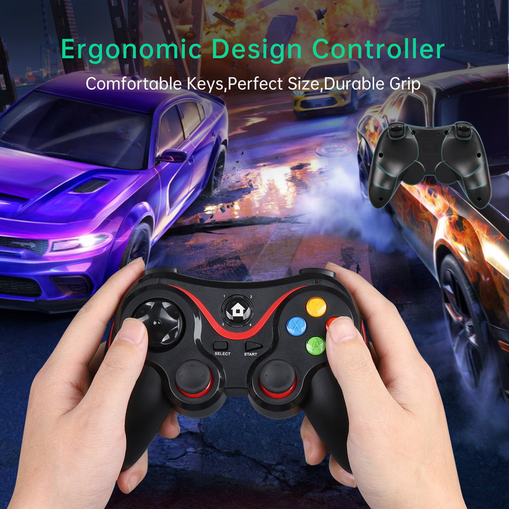 V8 Bluetooth Controller 2.4G Wireless Controller For PS3/PS4 Gamepad ...