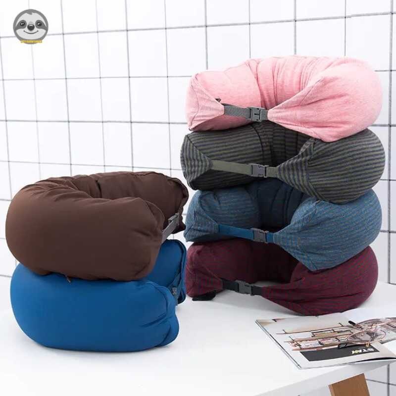 Muji Style Japanese U-Shaped Travel Aircraft Noon Break Pillows / Car ...