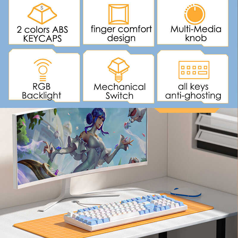 ZIFRIEND Verex X Ka02 Ka98-N Za981 Hotswappable Mechanical 98 Keys ...