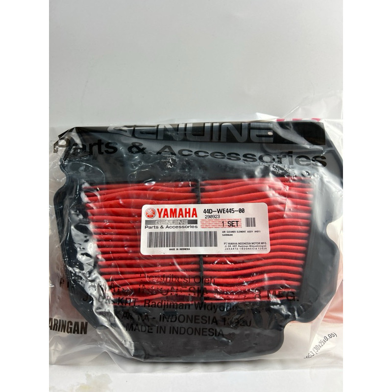 MIO 125 MX AIR FILTER ORIGINAL YAMAHA (44D) | Shopee Philippines