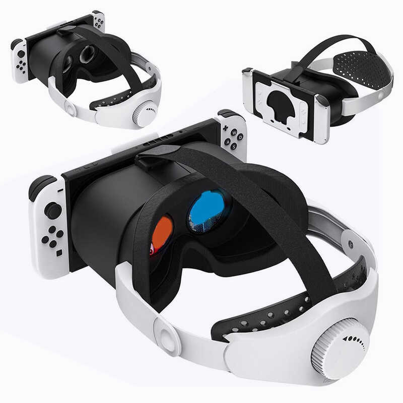 Reality Headset Virtual Na May Adjustable Pupil Distance 3D VR Glasses ...