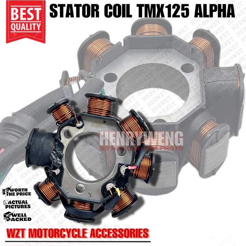 HONDA ☀ CSL Tmx125 / TMX 125 ALPHA STATOR COIL MOTORCYCLE ACCESSORIES ...