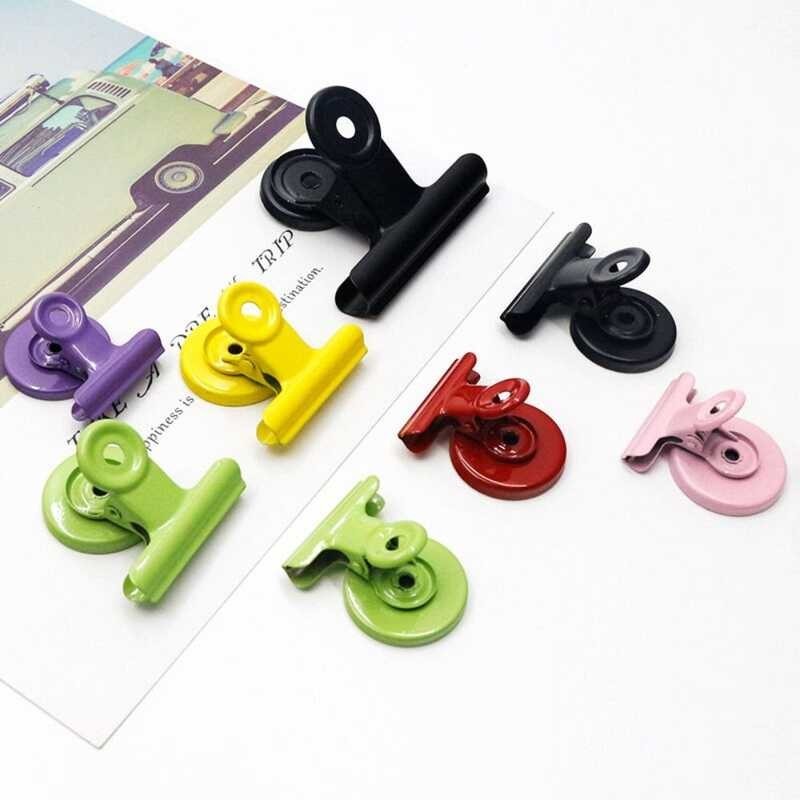 Supplies Office Colourful Whiteboard Magnetic Clips | Shopee Philippines