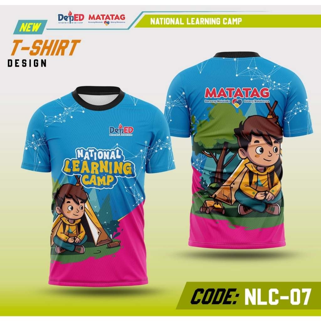 NATIONAL LEARNING CAMP FULL SUBLIMATION | Shopee Philippines