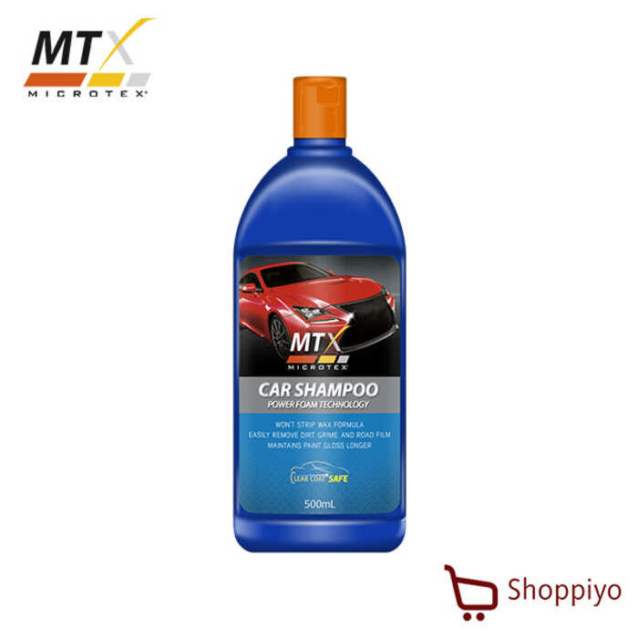 Microtex MTX Care Car Wash Shampoo 500Ml | Shopee Philippines