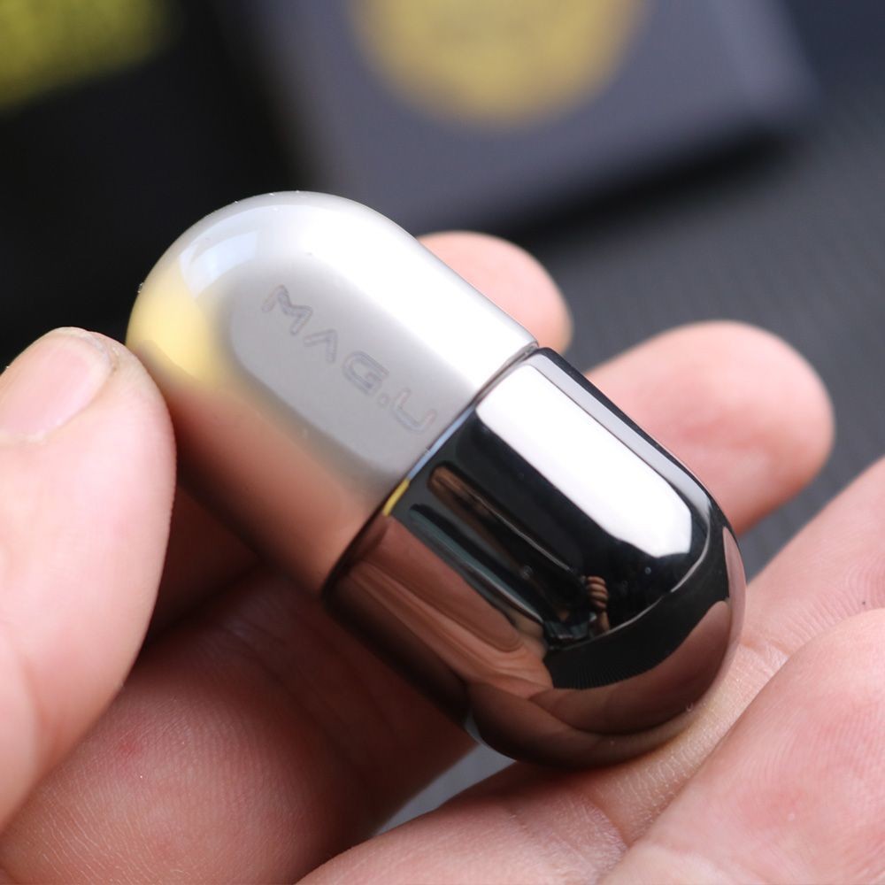 EDC Magnetic Levitation Space Capsule Pill Pop Coin Fidget Spinner ...