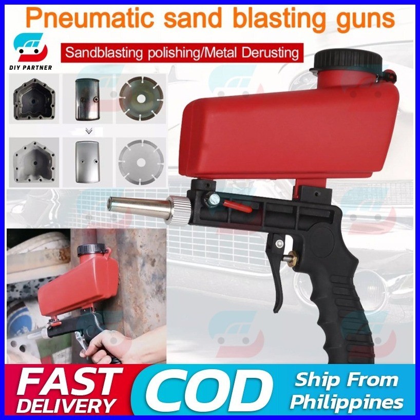 ☸ ⭐ Sandblasting Gun 90psi Sand Blaster Sand Blasting Machine Gravity ...
