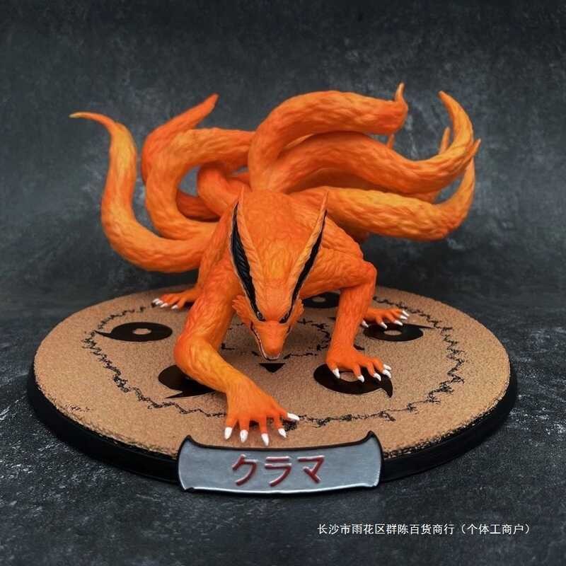 Handheld Naruto Nine Tails Nine Lamas Model Soul Hall Tailed Beast ...