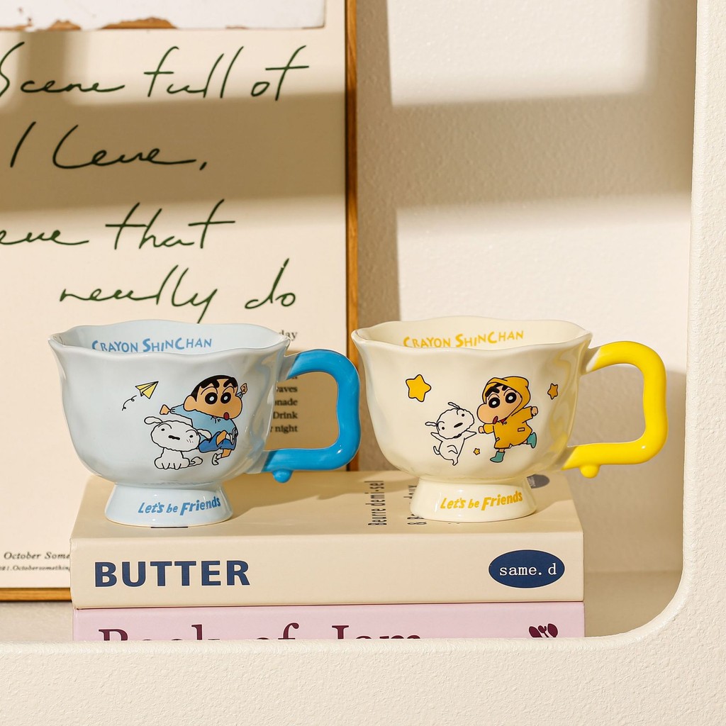 [Ready Stock] Crayon Shin-Chan Cup Household Drinking Water Mug Ceramic ...