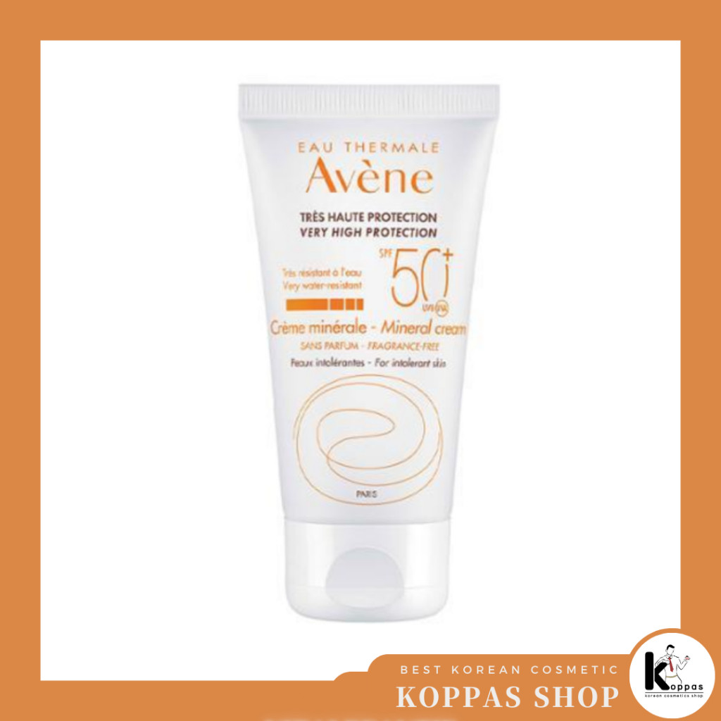 [AVENE] Sun Mineral Cream SPF50+ PA++++ (50ml) | Shopee Philippines