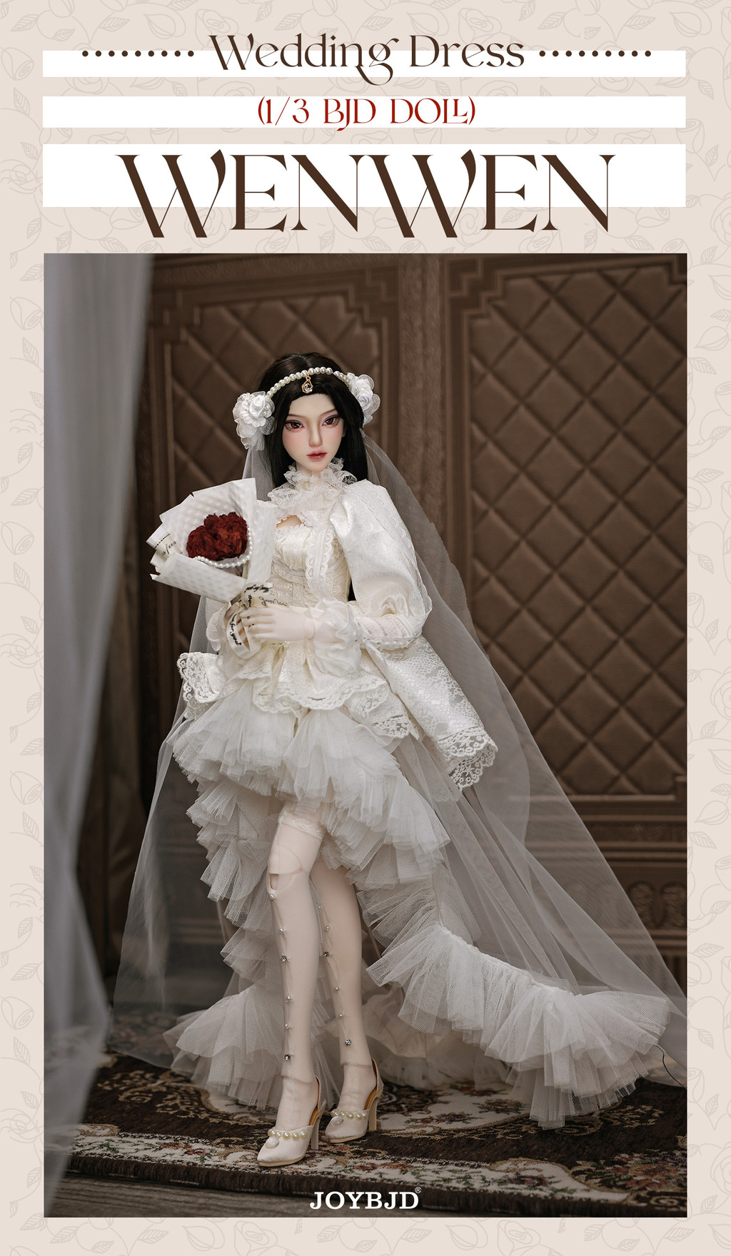 Joybjd Wenwen 1/3 BJD Doll Female Madi Body Wedding Dress Style Classic ...