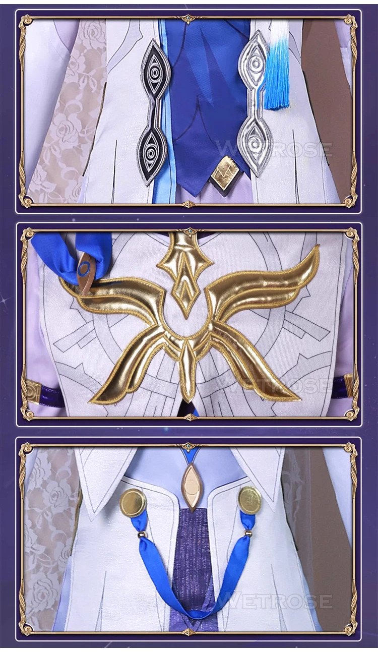 [Wetrose] Honkai Star Rail Sunday Game HSR Cosplay Costume Coswear Cos ...