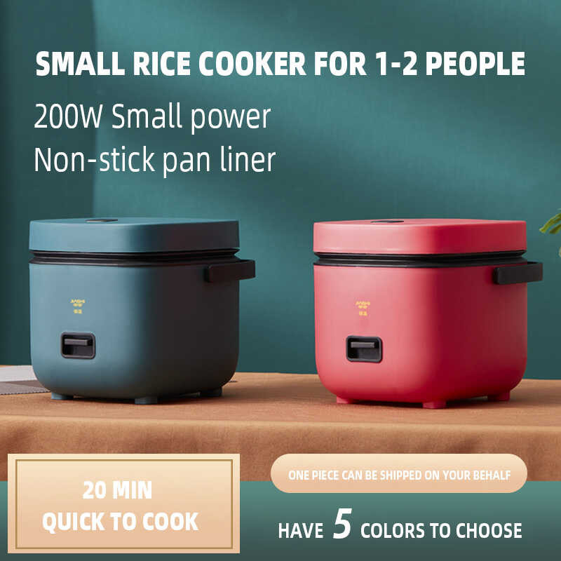 Drop OAPE Ship 220V 1.2L Cute Rice Cooker Maliit Na 5 Color 1-2 Person ...