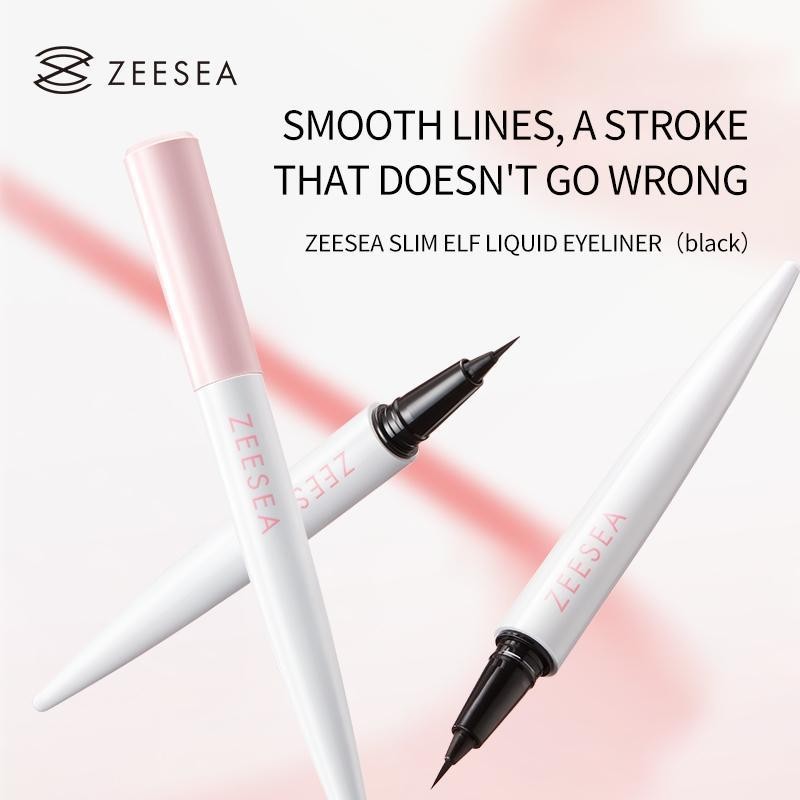 ZEESEA 0.01mm Liquid Eyeliner Waterproof Long Lasting Eye Makeup Quick-Dry Black | Shopee ...