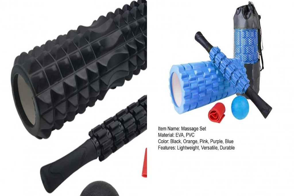OMG Massage Ball Set for Shoulders Foam Roller Set for Blood ...