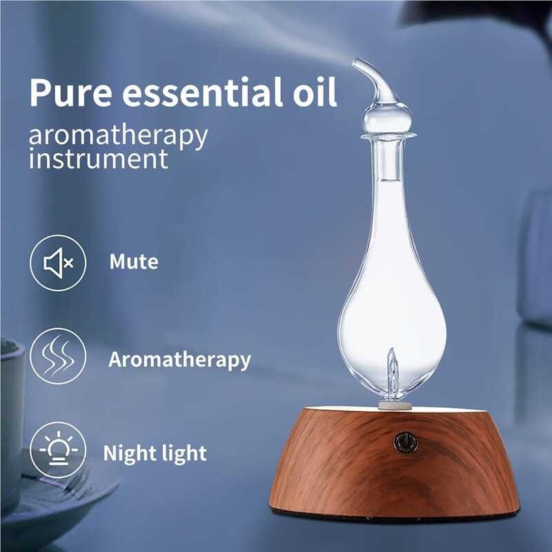 Mini Pure 50Ml Essential Oil Aromatherapy Diffuser 100-240V Aroma ...