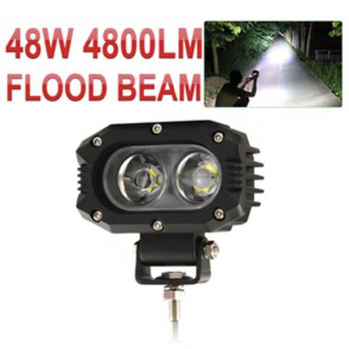& Work Spot Flood Beam DRL 4X4 Fog Yellow Light ATV LED Bar Para Sa ...
