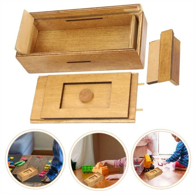 Ang Wooden Palakpakan Box Kids Challenge Toy Creative Wood Box Toy With ...