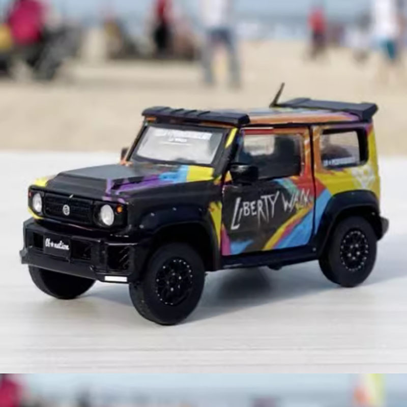 1:64 Scale Jimny Off-road Vehicle SUV Pickup Truck Van Mini Car Model ...