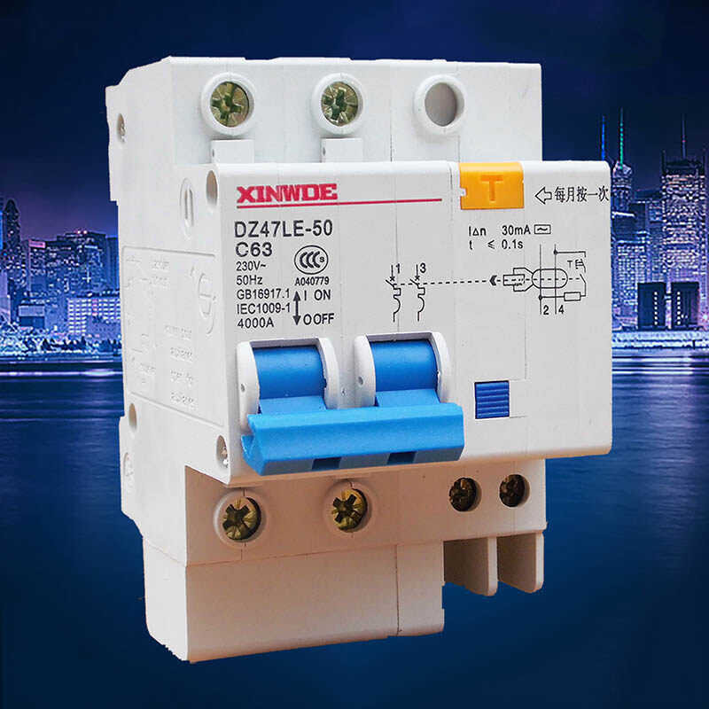 Discount Price RISIN 1P 2P 3P 4P Residual Current 6A 16A 20A 32A AC ...