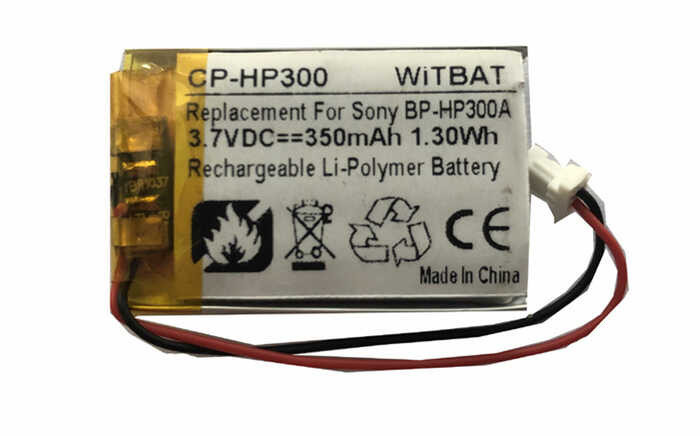 Dr-Bt21 Sony Dr-Bt22 Earphone Battery Bp-Hp300a | Shopee Philippines