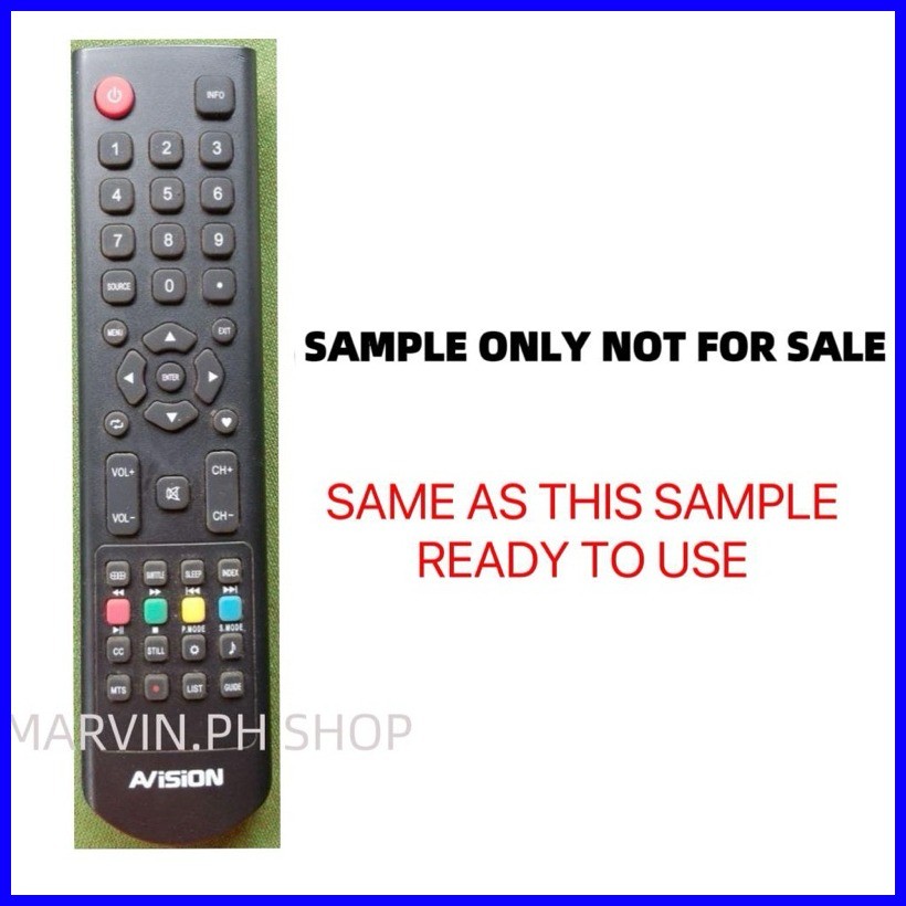 ready to use 100% Work Universal remote control for AVISION led smart tv remote na gagana sa ...